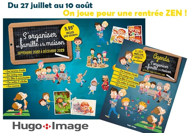 Concours Ma Famille Zen: gagner des calendriers et agendas "S'organiser en famille"